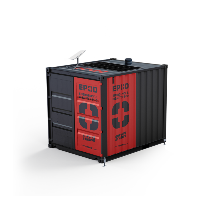 10FT Solar Emergency Pod: Supporting Isolated Communities in Disasters